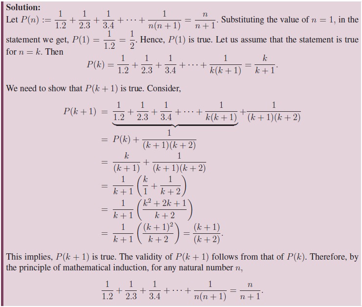 Mathematical Induction Definition Solved Example Problems Exercise Mathematical Induction Definition Solved Example Problems Exercise