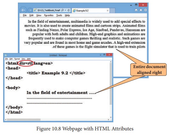 HTML Attributes For Structural Tags