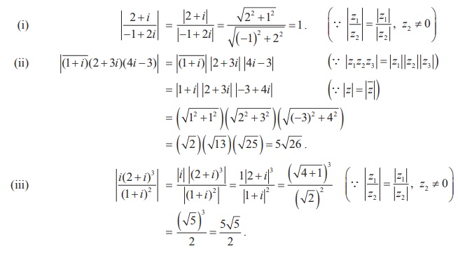 Modulus Of A Complex Number Solved Example Problems With Answers 