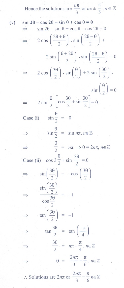 Solving Trigonometric Equations Worksheet Answers Solving Trigonometric Equations Worksheet Answers