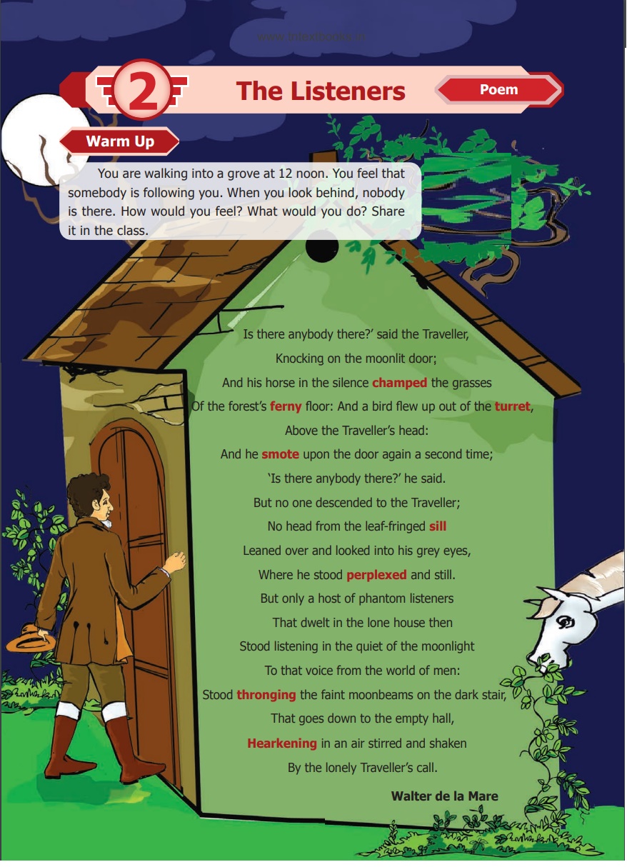The Listeners Poem By Walter De La Mare Term 1 Unit 2 7th English